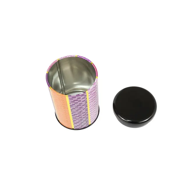 Porta Chá Redondo de Aço Inox Japonês Somekouji Purple – 6,6cm